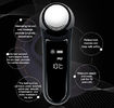 Anti Aging Ice Warm Anti Wrinkle Face And Eye Massager Multi Function Beauty Machine
