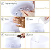 Colorful Versatile 300ml Small Room Humidifiers Adjustable Mist With Fragrance