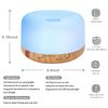 Home Beauty Microcurrent Facial Machine Round 300ml Oil Diffuser CE / RoHS