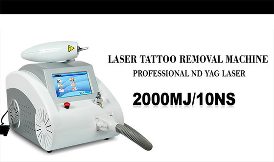 Skin Rejuvenation Q Switch ND Yag Laser Machine 1064nm Pigmentation Removal