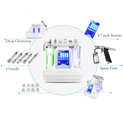 6 In 1 Hydrogen Oxygen Multifunction Beauty Machine For Deep Cleaning / Wrinkle Removal