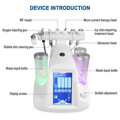 Small Bubble Face Care Multifunction Beauty Machine Shrink Pores Oxygen Injection Beauty Machine