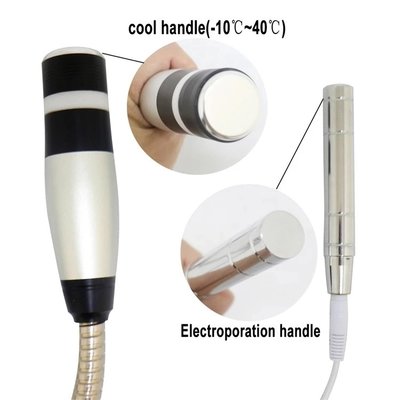 Salon Multifunction Beauty Machine Hot Cold Hammer Electroporation Skin Rejuvenation Machine