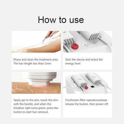 6 In 1 200W 808nm Ipl Hair Removal Laser Machine Double Heads 0.8 - 4Hz Frequecy