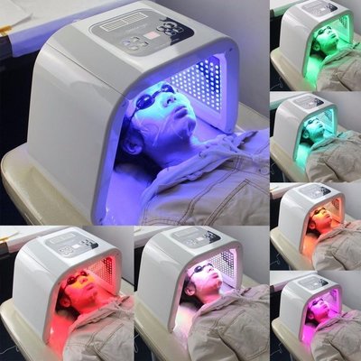 Portable Spa Multifunction Beauty Machine 7 Color LED Light PDT Lamp Treatment Skin