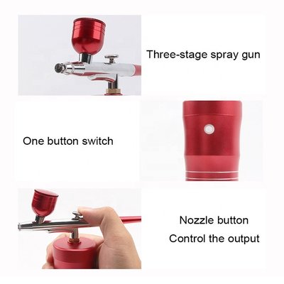 Rechargeable Makeup Airbrush Set Rechargeable Spray Pen Oxygen Water Injection