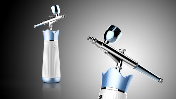 Commercial / Home Microcurrent Facial Machine Compressor Oxygen Airbrush 15 * 4.6 * 20cm