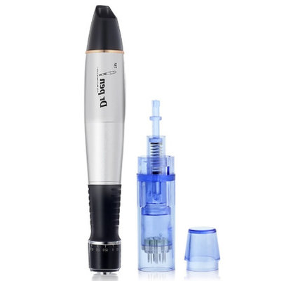 Micro Needle A6 Microcurrent Facial Machine With Replaceable Needle Cartridge OEM