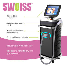 Multi Wavelength Diode Laser Hair Removal Machine 808nm For Bikini Removal 1-10Hz