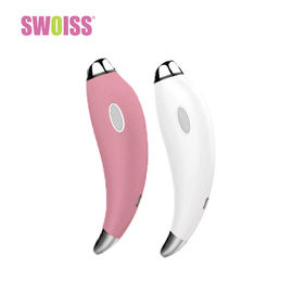 White / Pink Eye Beauty Massager For Dark Yellow Skin / Dark Circle / Eye Bags