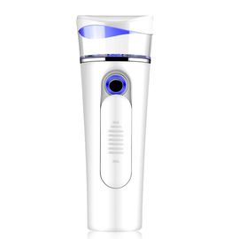 White Microcurrent Facial Machine Nano Mist Sprayer Water Tank Capacity 30ML