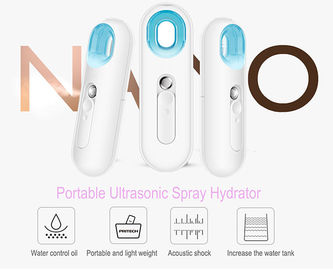 Rechargeable Nano Mist Spray Facial Steamer , Portable Facial Treatment Device