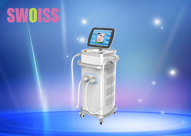 Silver / Gray Elite Laser Hair Removal Machine , 10MHz Ipl Shr Machine