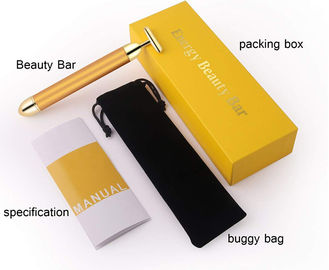 24 Golden Skin Firming Device High Frequency For T Shaping / Wrinkle Removal