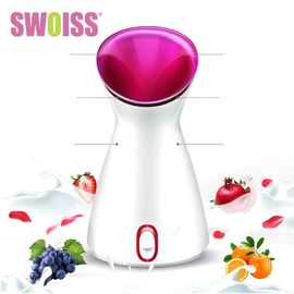 White / Pink Microcurrent Facial Machine Steam Releasing 6ml / Min CE Certification