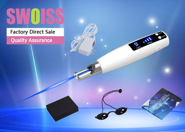 Portable Spot Removal Pen 4 Energy Levels , Red / Blue Light Tattoo Eraser Machine