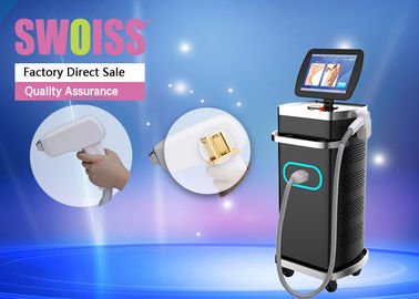 Triple Wavelengths Diode Laser Hair Removal Machine 808nm With Touch Display