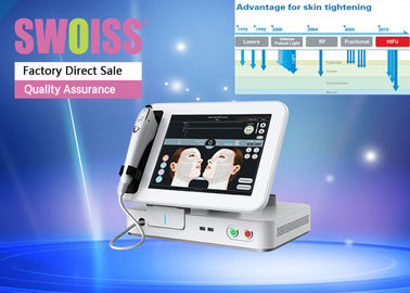 3D Anti - Wrinkle HIFU Facelift Machine With 10' Color Touch LCD Screen 300W