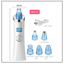 White Electric Vacuum Pore Cleaner / Nose Face Cleansing Vacuum Cupping Machine