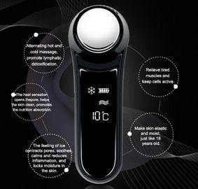 Anti Aging Ice Warm Anti Wrinkle Face And Eye Massager Multi Function Beauty Machine