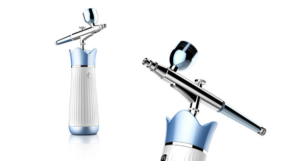 Cosmetic Compressor Facial Oxygen Makeup Airbrush ABS Material 32 PSI Working Pressure