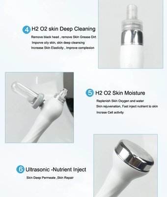 Hydrogen Oxygen Bubble Multifunction Beauty Machine Facial Cleaning Skin Spa Care Machine