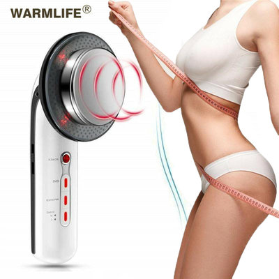 Fat Burner Massager Multifunction Beauty Machine Galvanic Infrared EMS Slimming Ultrasound Therapy