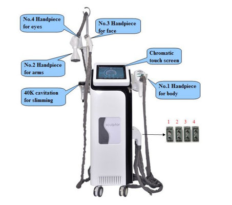 Cavitation RF Ultrasonic Slimming Machine Multi Functional Beauty Equipment