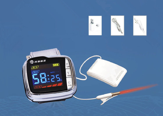 LLLT 650nm 18 Laser Therapy Watch / Semiconductor Laser Treatment Instrument