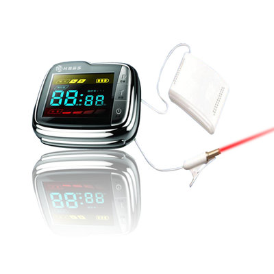 LLLT 650nm 18 Laser Therapy Watch / Semiconductor Laser Treatment Instrument