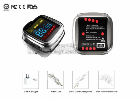 Watch Type Cold Laser Therapy LLLT 650 nm 18 laser therapy machines
