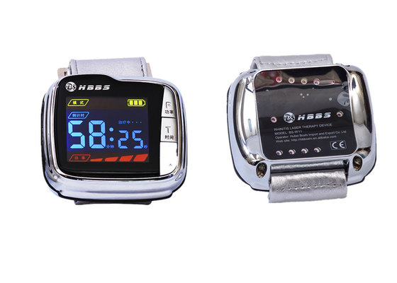 Physical Wrist Laser Therapy Watch 18 Holes Reducing Blood Sugar , Balance Blood Pressure