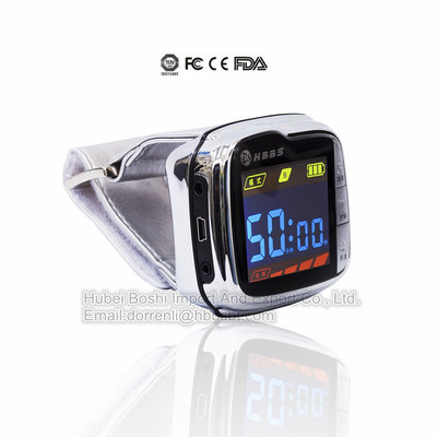 650nm Wrist Watch 18 Holes Cold Laser Treatment Apparatus Gold Supplier For Diabetes Rhinitis Blood Pressure