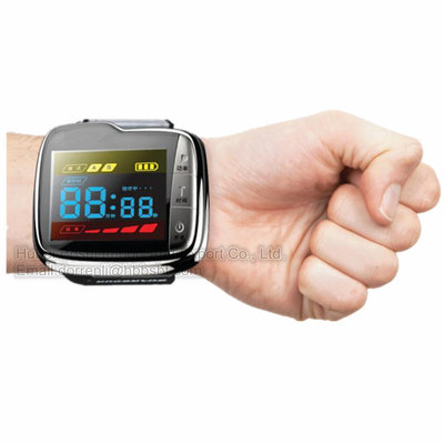 650nm Wrist Watch 18 Holes Cold Laser Treatment Apparatus Gold Supplier For Diabetes Rhinitis Blood Pressure
