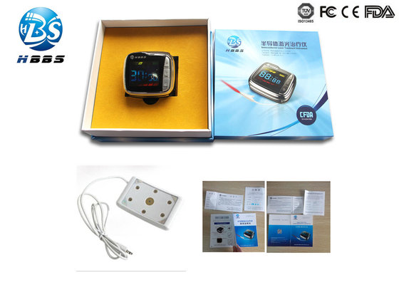 650nm Watch Type Low Level Laser Therapy Devices For Body Pain , Rhinitis