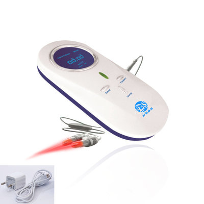 Handheld Double nasal probe Laser Therapy Equipment , intranasal laser therapy