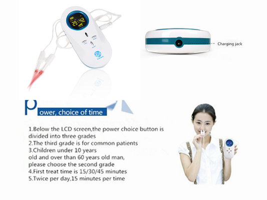 Low Intensity Rhinitis Nasal Laser Light Therapy Treatment Instrument