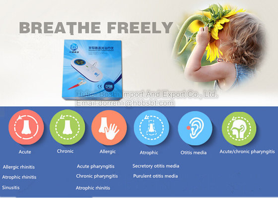 Rhinitis Laser Treatment Device , Physical Acupuncture LLLT 650nm Cold Laser therapy