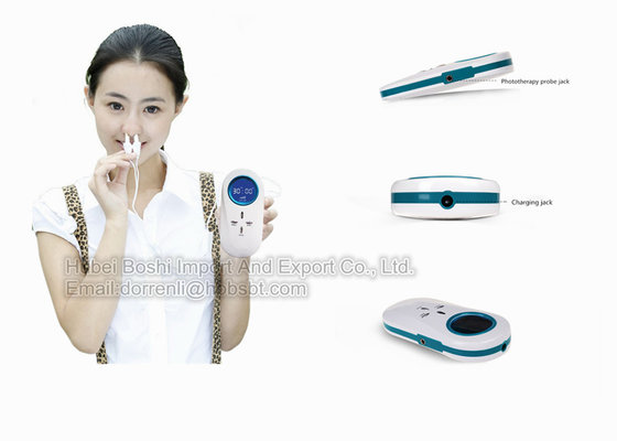 White Portable LLLT Laser Treatment Device For Rhinitis , Otitis media , Tinnitus