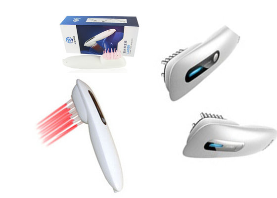 Gray White Hair Loss / Hair Growth Laser Comb , laser hair growth brush