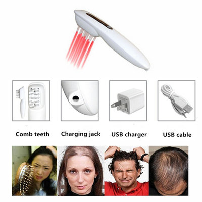 LLLT 650nm Cold Hair Growth Laser Comb For Hair Highlight Hair Beauty Salon Equipment