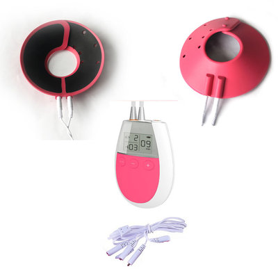 Vibrator Silicone Rubber Tens Breast Enhancer Massager Beauty Equipment