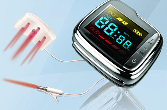 Laser Therapy Watch 10 laser beams and 1 nasal cavity laser beam