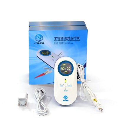 Semiconductor laser therapeutic instrument wrist and nasal type