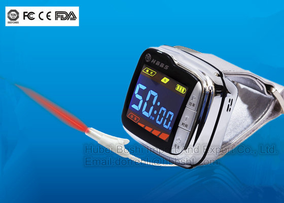 Health Care Laser Therapy Watch / Laser Therapy Tinnitus Treatment Equipment