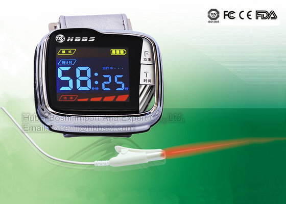 650nm Wrist High Blood Pressure Watch , Cardiovascular Laser Treatment Device