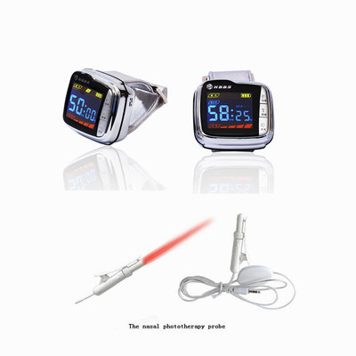 Wearable Low Level Laser Physical Therapy Devices Treat Diabetes / Allergic Rhinitis