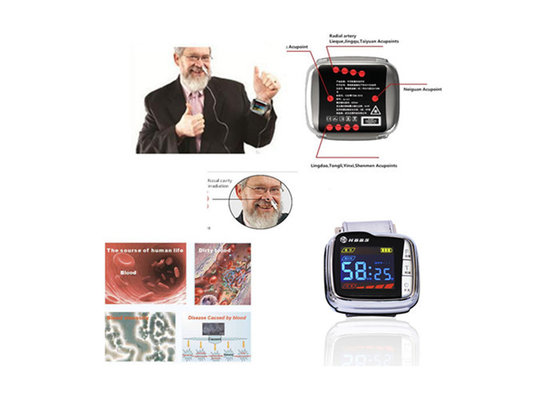 Home Use Acupoint Bio Laser Therapy Watch For Treating Hypertension