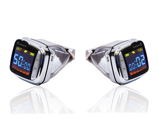 650 nm Low Level Laser Therapy Watch Electronic Physiotherapy Instrument For High Blood Pressure