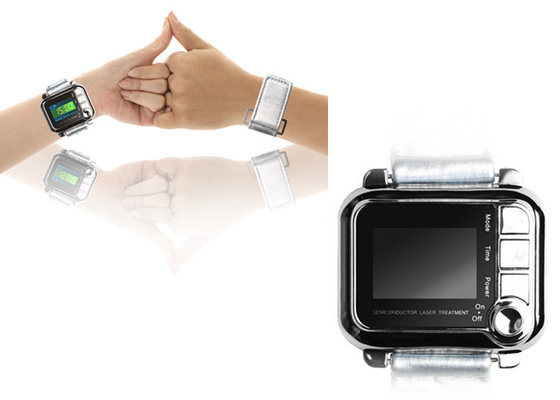 High Blood Pressure Treatment Low Level Laser Therapy Watch Portable